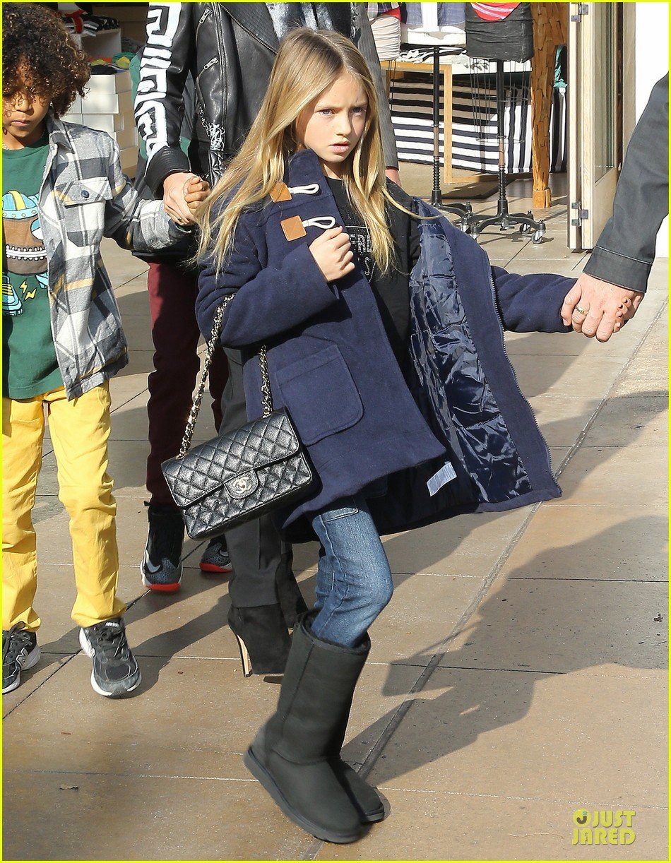 Heidi Klum Visits Santa Claus with the Kids!: Photo 3015977 | Celebrity ...