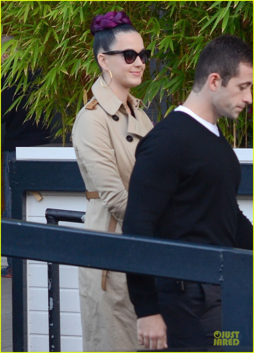 Katy Perry Rocks Purple Hair Braids For ITV Studios!: Photo 3010313 ...