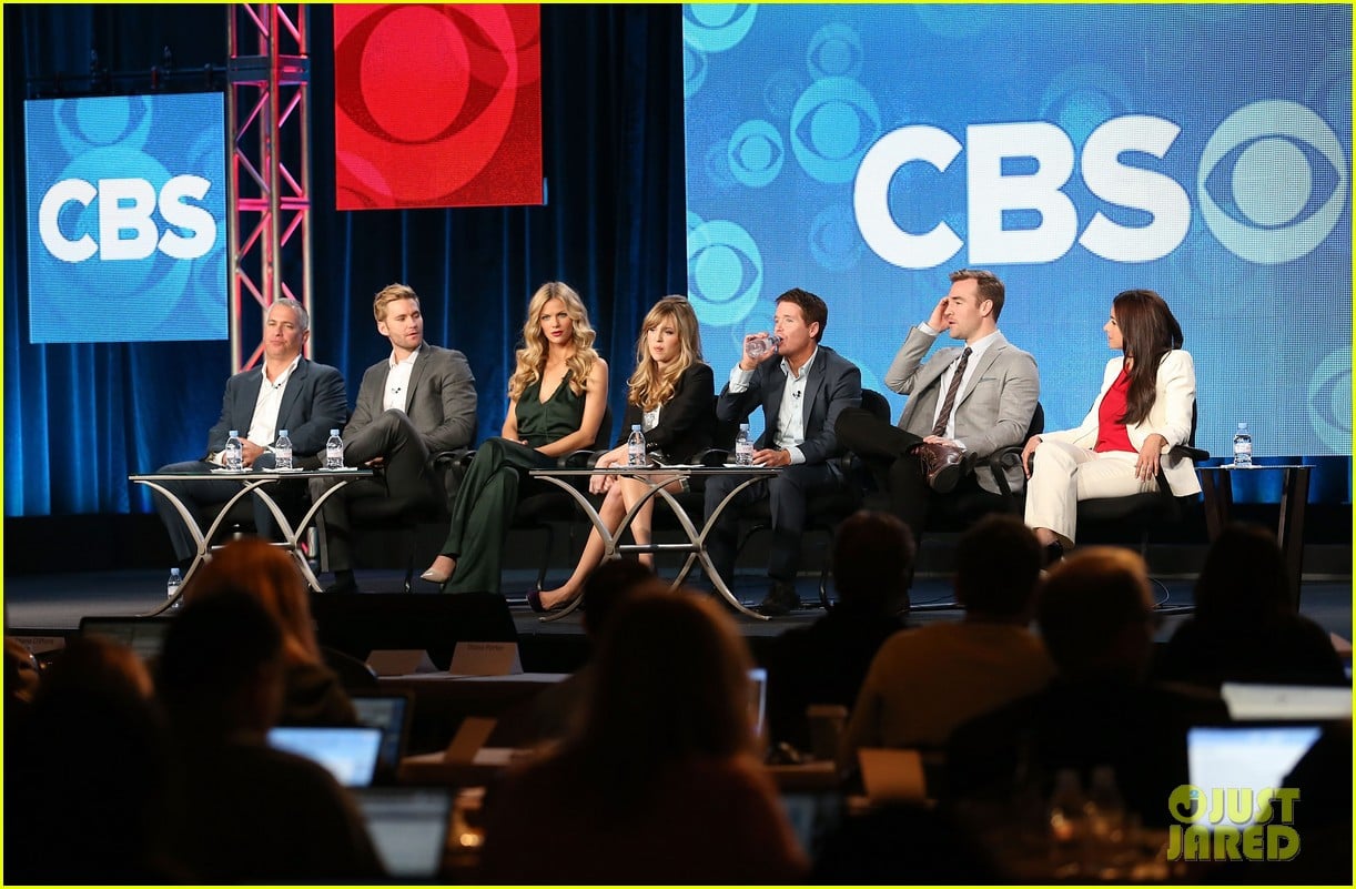 Brooklyn Decker & James Van Der Beek: CBS TCA Panel 2014!: Photo ...