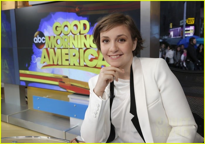 Cameron Diaz & Lena Dunham Meet at 'Good Morning America': Photo ...
