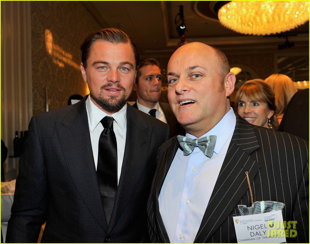 Leonardo DiCaprio & Daniel Bruhl - BAFTA Tea Party 2014: Photo 3028558 ...