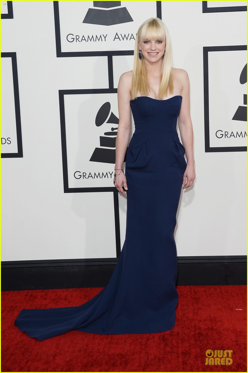 Anna Faris - Grammys 2014 Red Carpet: Photo 3041167 | Anna Faris Photos ...