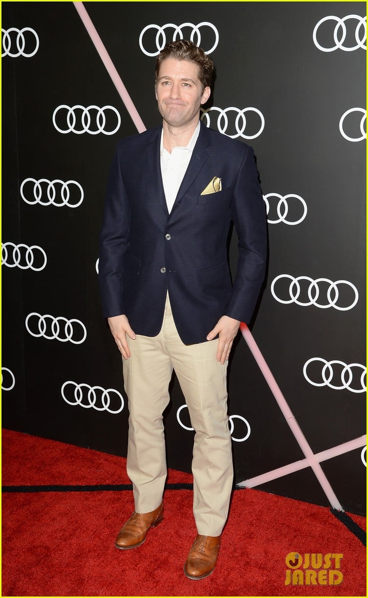 Matthew Morrison & Chord Overstreet: Pre-Globes Party Guys!: Photo ...