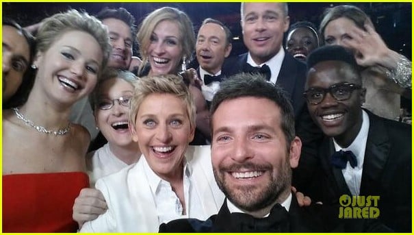 Ellen DeGeneres: Oscars Selfie with TONS of Stars - See it Here!: Photo ...
