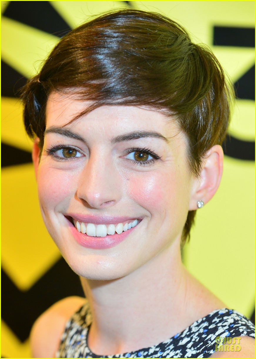 Anne Hathaway Shows Support for Shirley MacLaine at 'Elsa & Fred ...