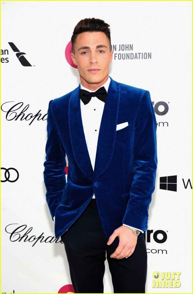 Joe Jonas & Colton Haynes: Elton John Oscars Party 2014: Photo 3064088 ...