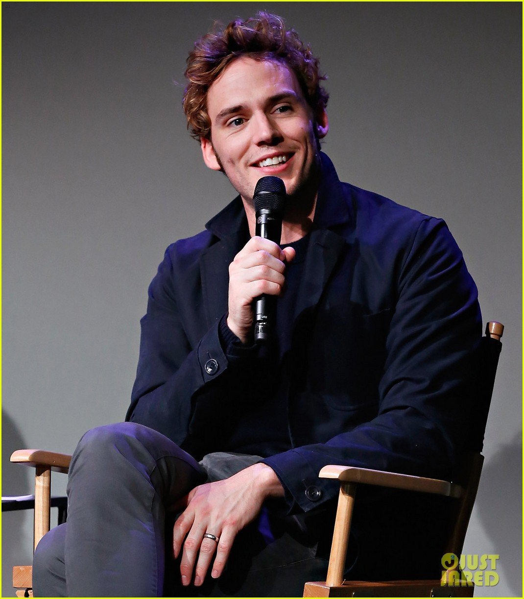 Sam Claflin Promotes 'The Quiet Ones' at His 'Meet The Actors' Session ...