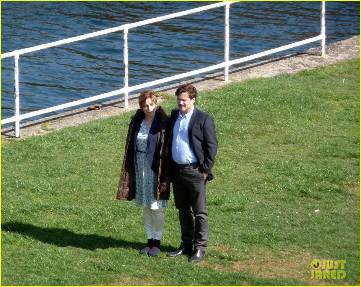 Colin Farrell Looks Almost Unrecognizable with Large Belly & Mustache ...