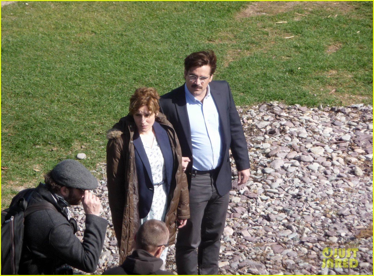 Colin Farrell Looks Almost Unrecognizable with Large Belly & Mustache ...