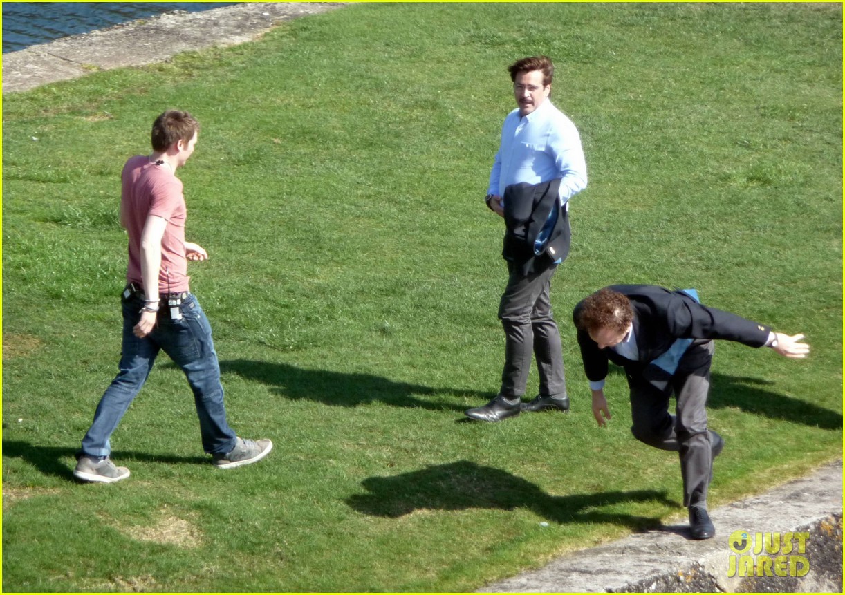 Colin Farrell Looks Almost Unrecognizable with Large Belly & Mustache ...