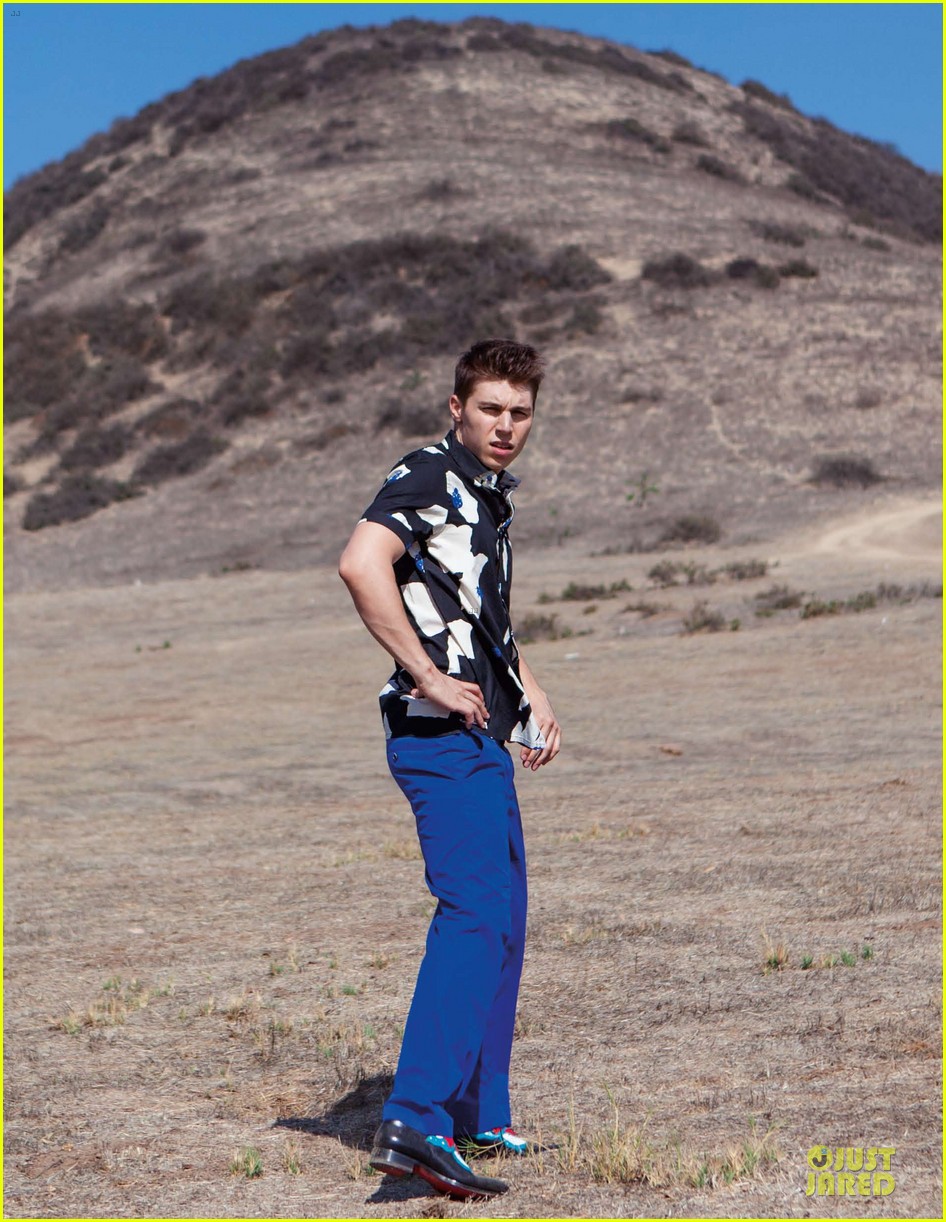 Nolan Funk Flexes His Bulging Muscles for 'Da Man' Magazine!: Photo ...