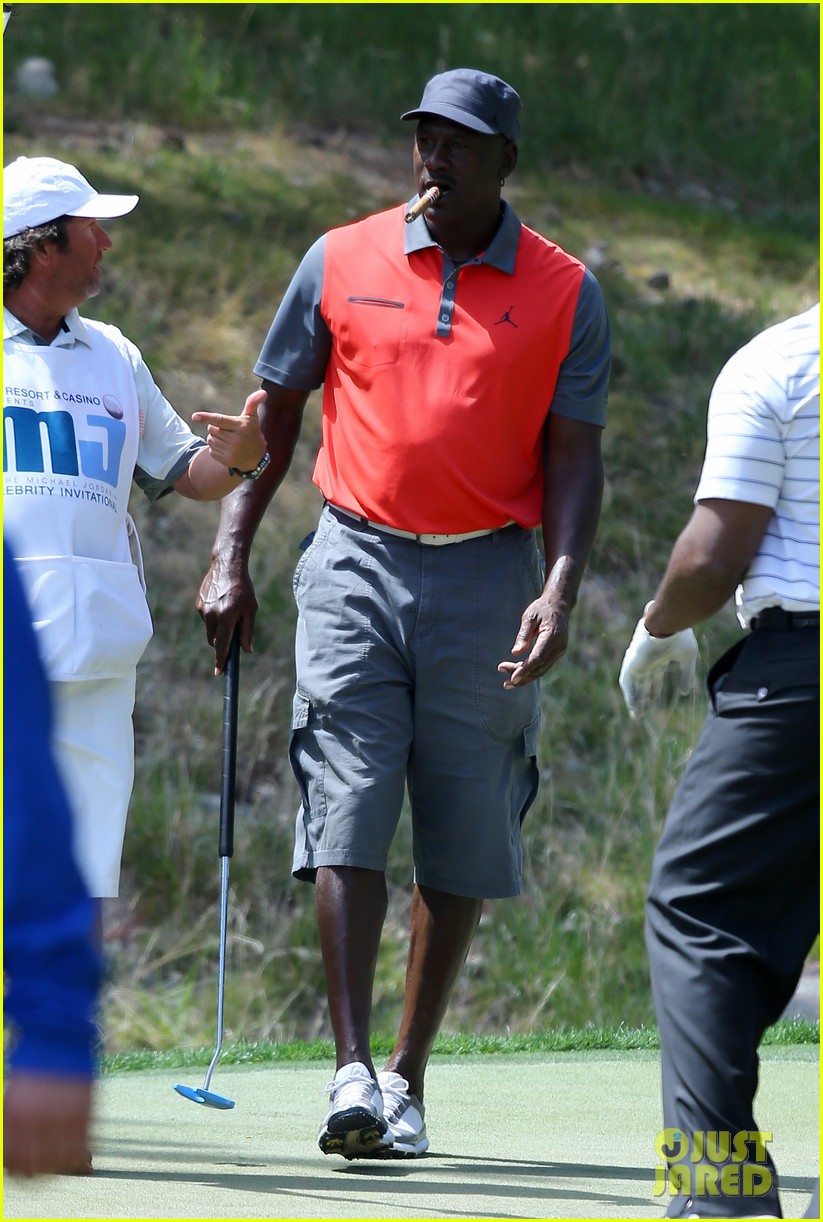 Nick Jonas & Jesse Williams Make Golf Look Good at Michael Jordan's ...
