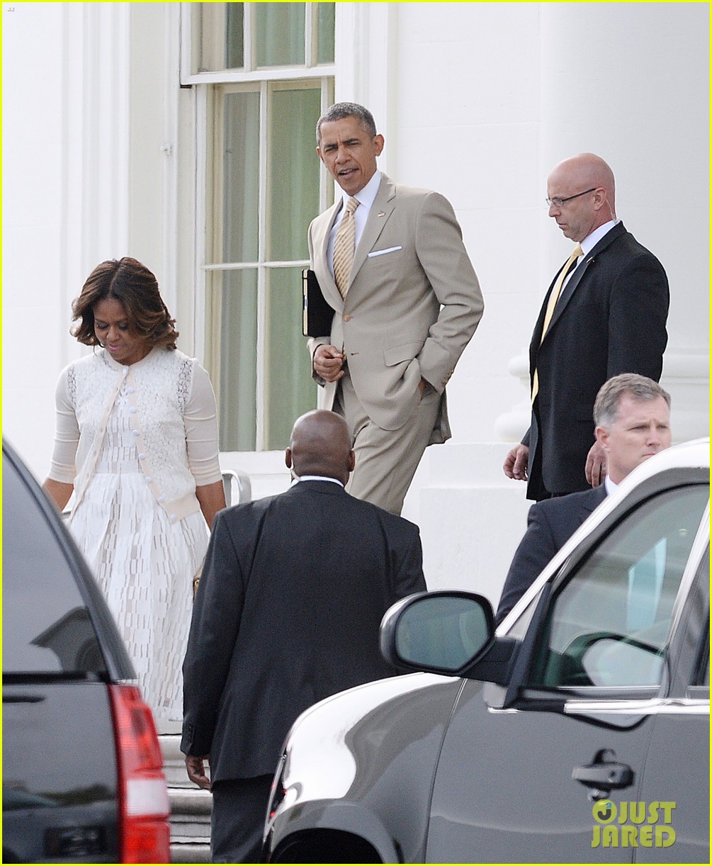 President & Michelle Obama Wore Their Sunday Best on Easter!: Photo ...