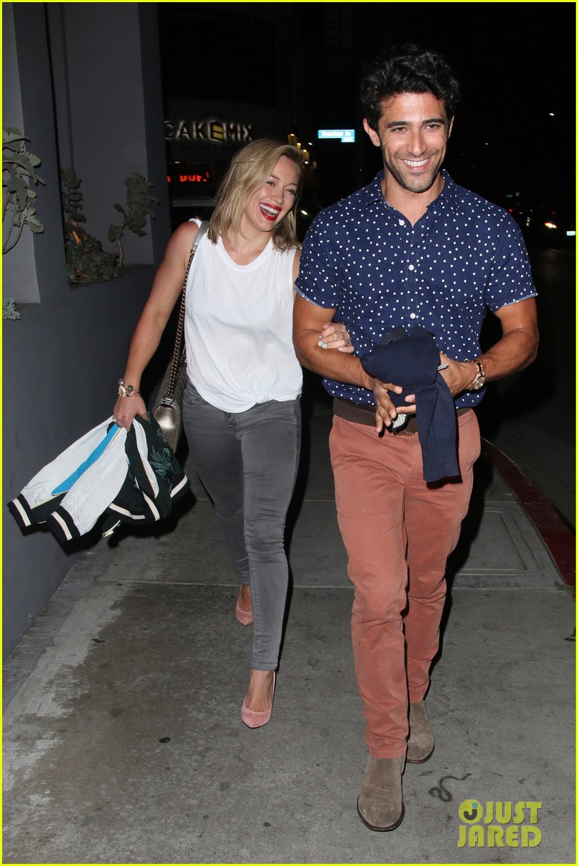 Hilary Duff Hits the Town with Stylist Marcus Francis: Get Details On ...