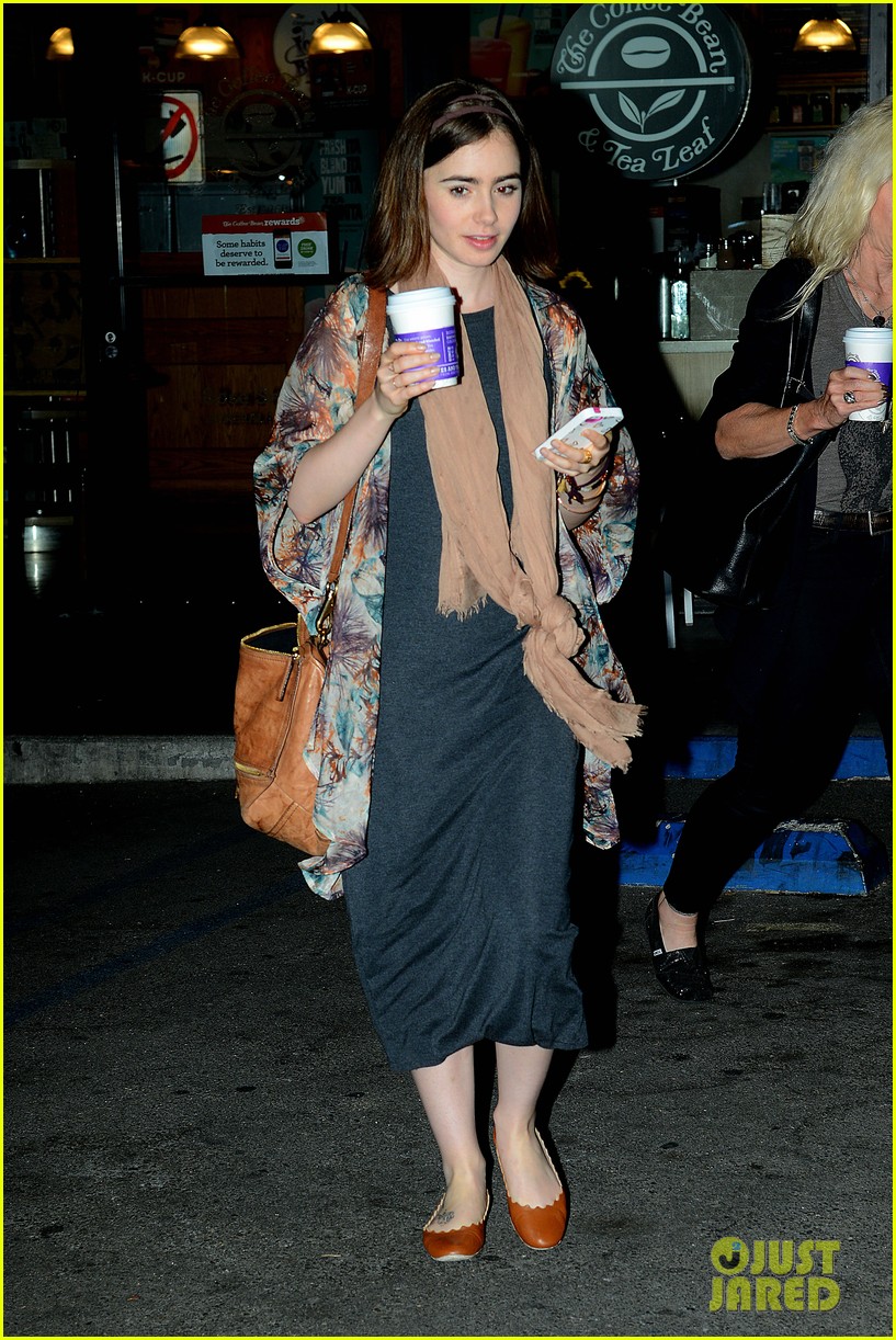 Lily Collins Announced as New Fall Face of Barrie Knitwear!: Photo ...