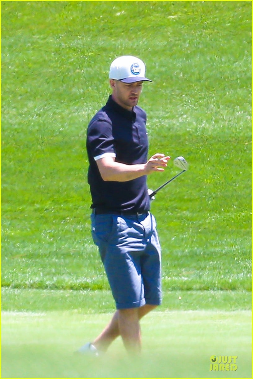 Jessica Biel Knows Where to Find Husband Justin Timberlake... the Golf ...