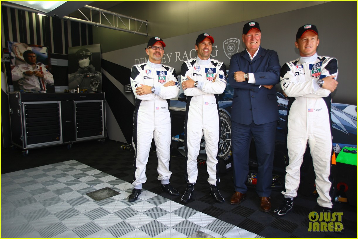 Patrick Dempsey Returns to La Mans to Race the Porsche 911: Photo ...