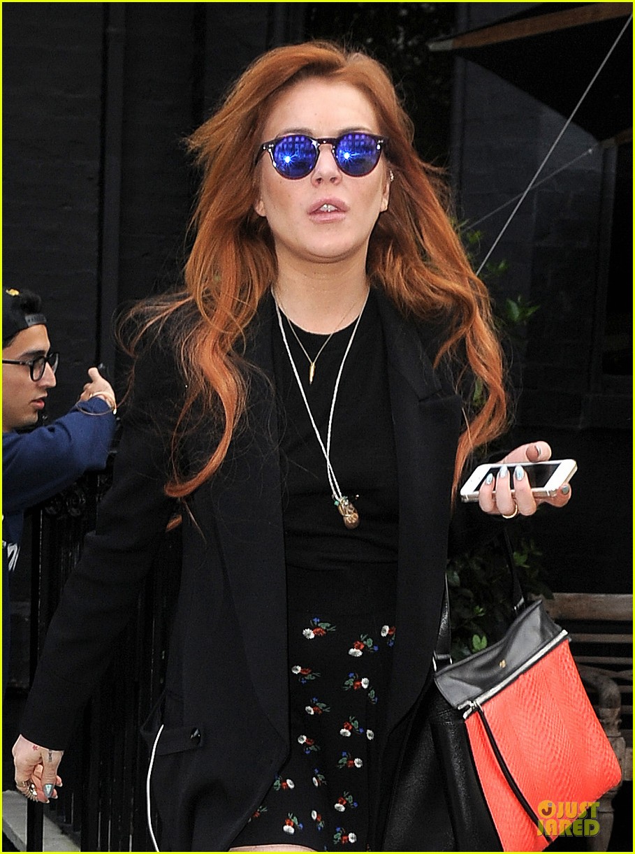 Lindsay Lohan's Jogging Definitely Has Paid Off For Her Legs!: Photo ...