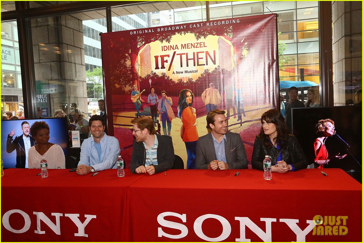 Idina Menzel Debuts New Bangs at 'If/Then' CD Signing!: Photo 3134085 ...