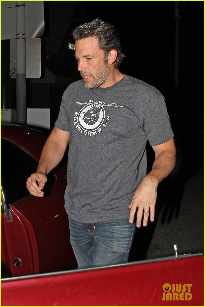 Ben Affleck Steps Out for Solo Dinner at The Hungry Cat After Attending ...