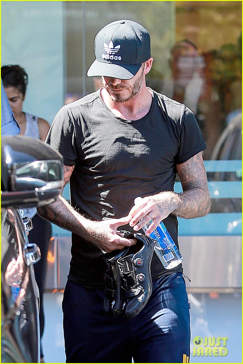 David Beckham Starts His Day Off Right with a Morning Workout: Photo ...
