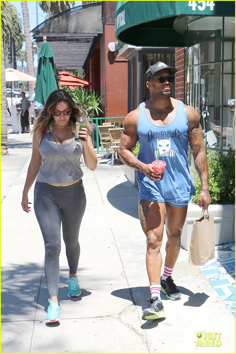 Kelly Brook & David McIntosh's Bodies Are Definitely Reaping Benefits ...