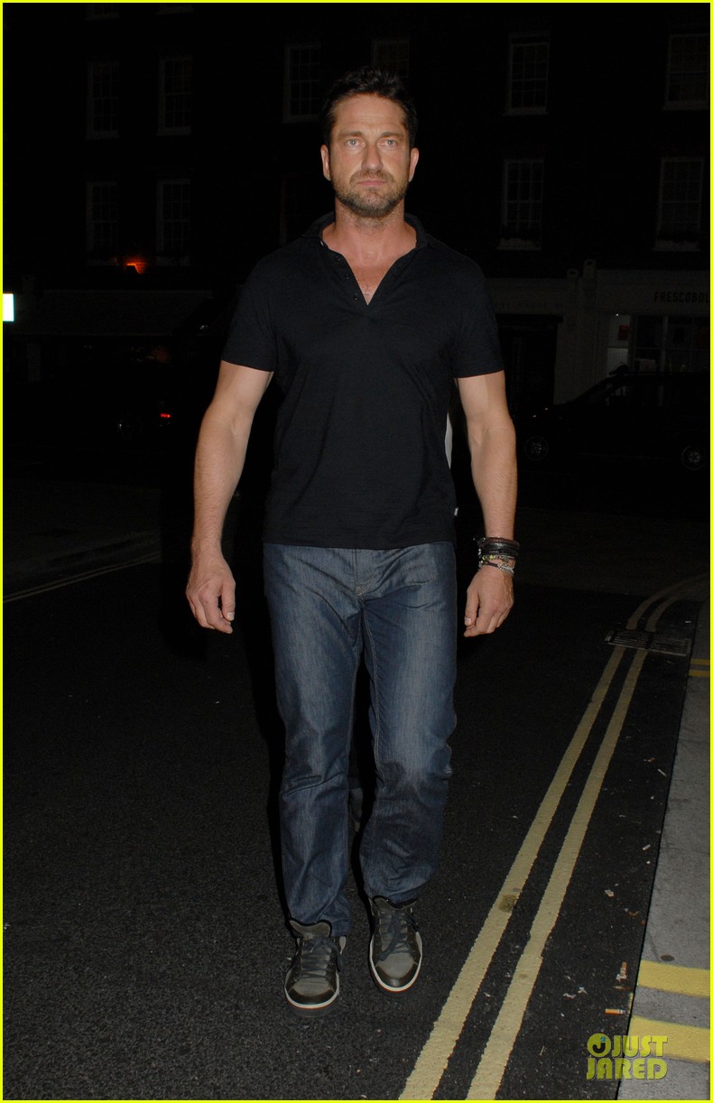 Gerard Butler Looks Like a Serious Stud After Hugo Boss Fragrance ...