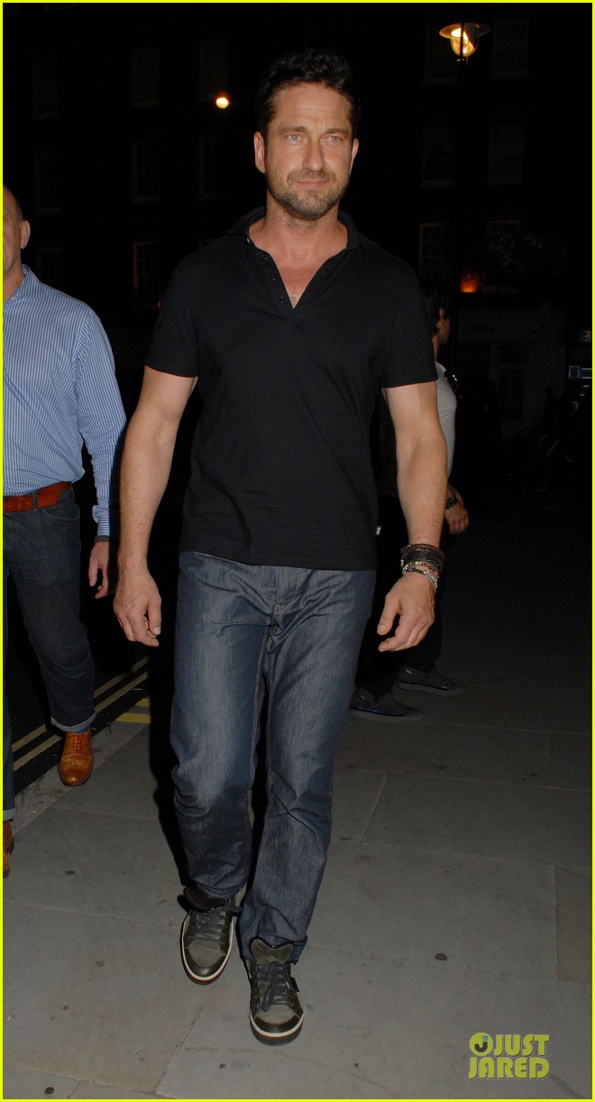 Gerard Butler Looks Like a Serious Stud After Hugo Boss Fragrance ...