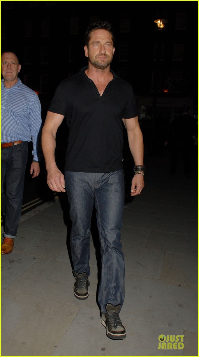 Gerard Butler Looks Like a Serious Stud After Hugo Boss Fragrance ...