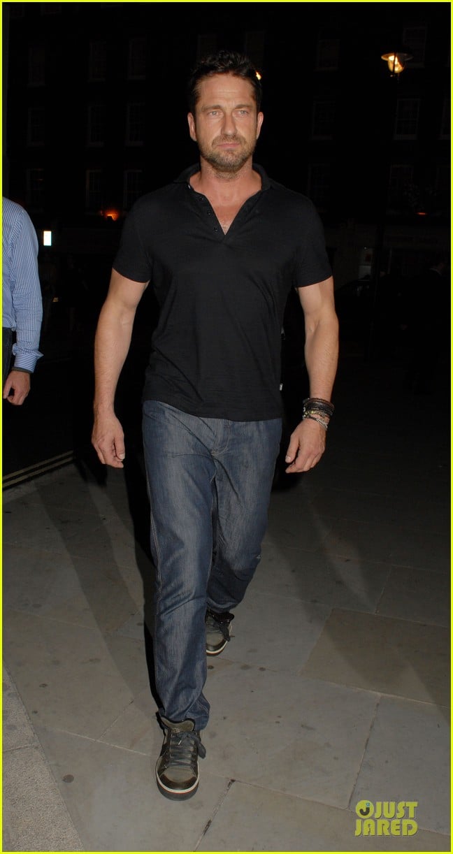 Gerard Butler Looks Like a Serious Stud After Hugo Boss Fragrance ...