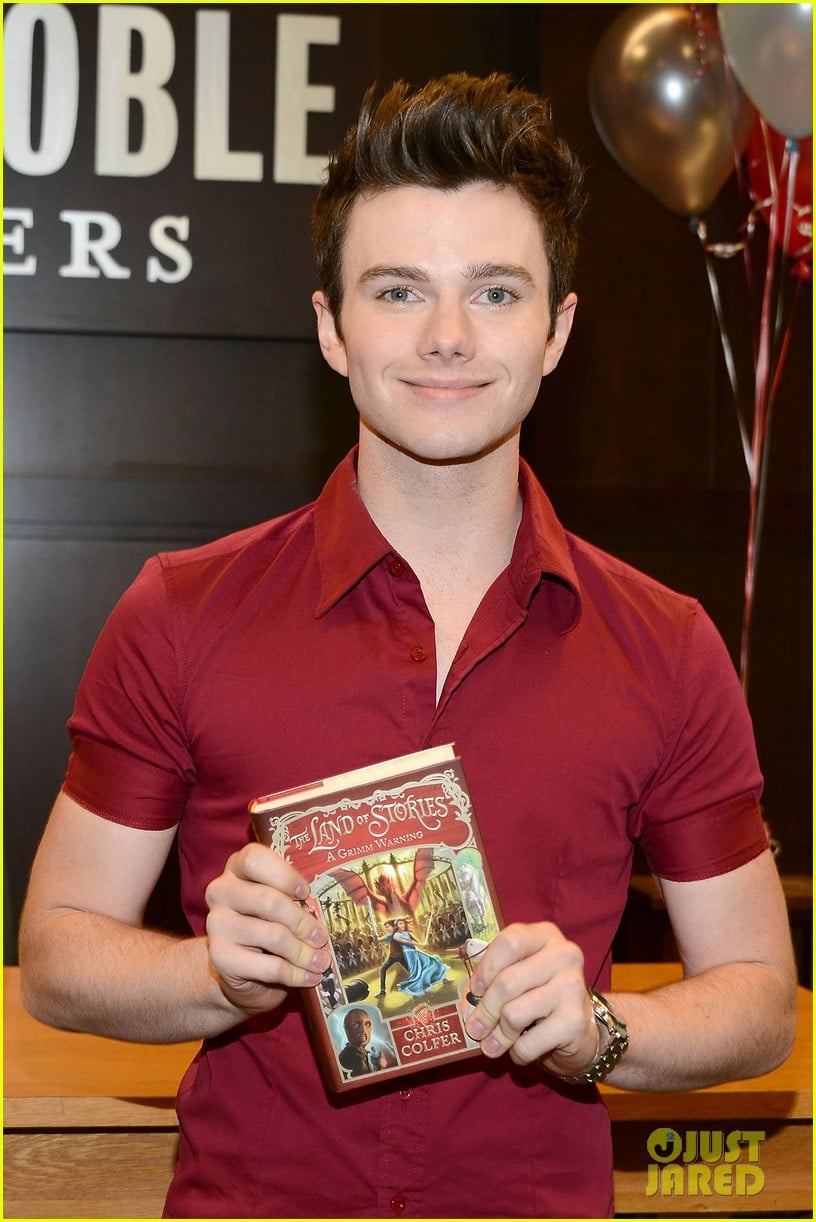 Chris Colfer is a New York Times Bestselling Series Author!: Photo ...