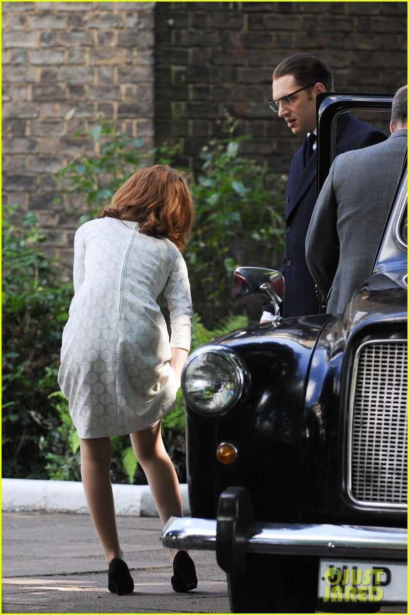 Emily Browning & Tom Hardy Continue 'Legend' in London: Photo 3155813 | Emily Browning, Tom ...