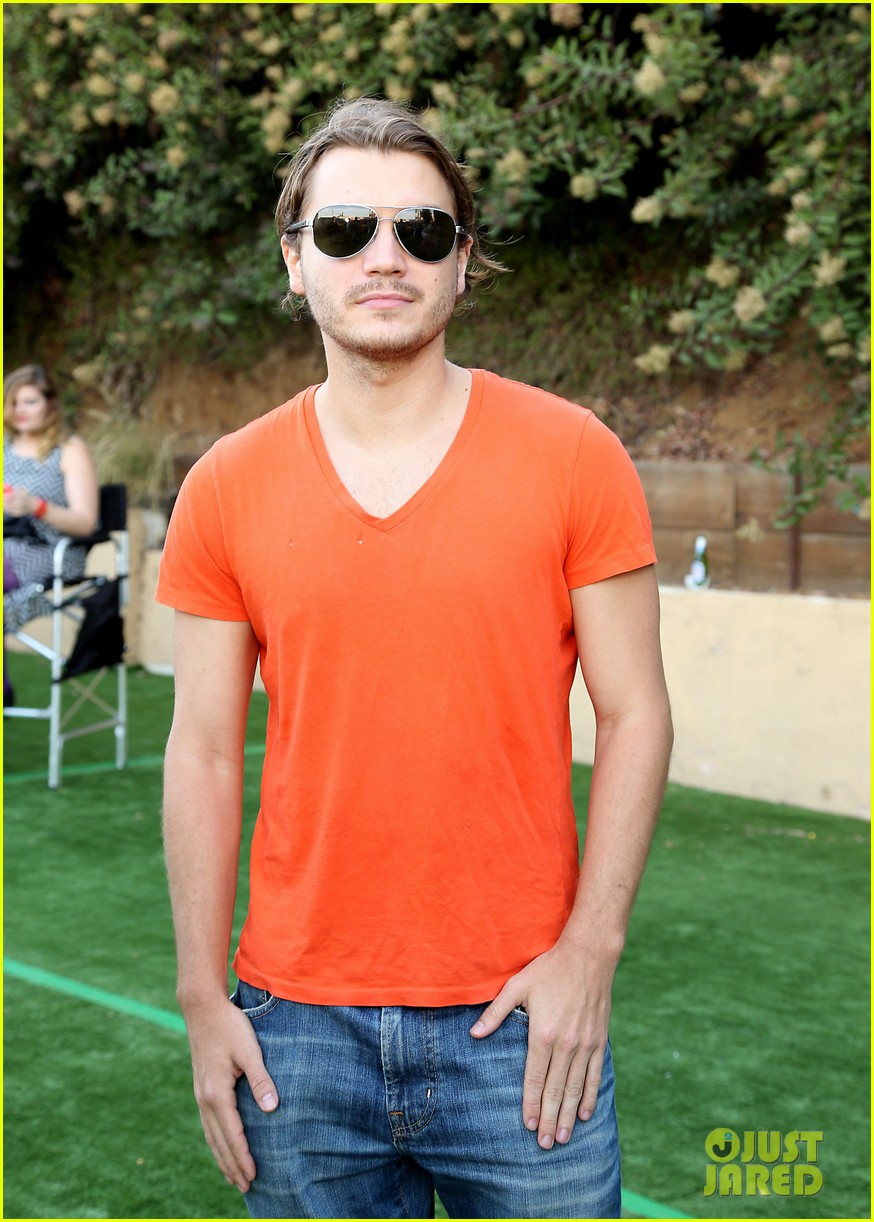 Chord Overstreet & Mark Salling Give Us 'Glee' at Just Jared's Summer ...