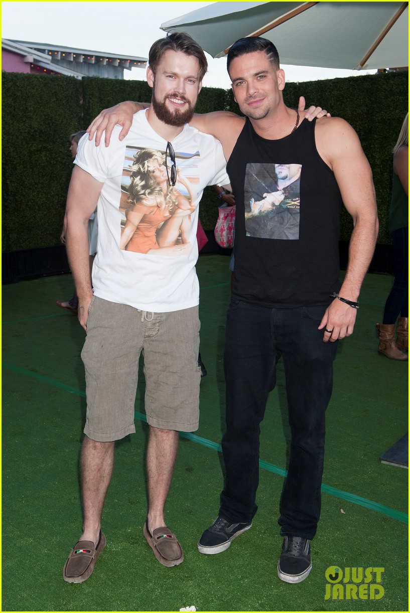 Chord Overstreet & Mark Salling Give Us 'Glee' at Just Jared's Summer ...