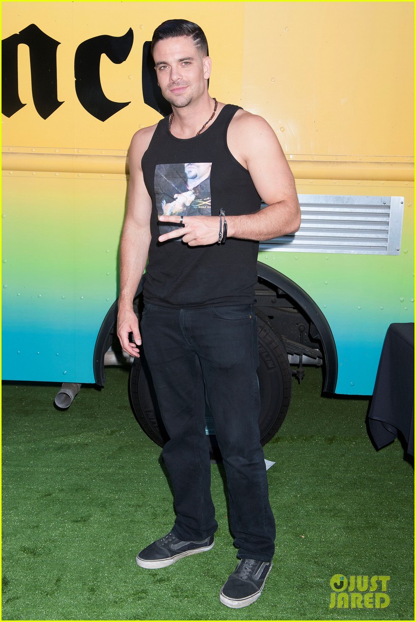 Chord Overstreet & Mark Salling Give Us 'Glee' at Just Jared's Summer ...