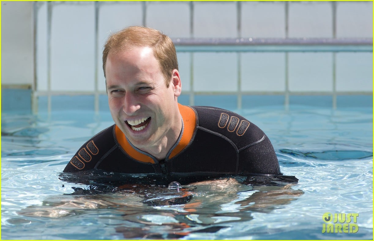 Sporty Royals! Prince Harry Plays Polo While William Snorkels!: Photo ...