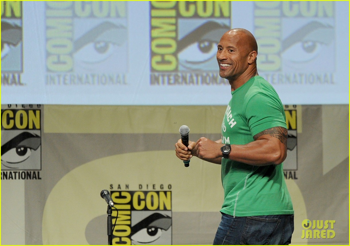 The Rock Makes His Presence Known at Comic-Con! (Video): Photo 3163239 ...