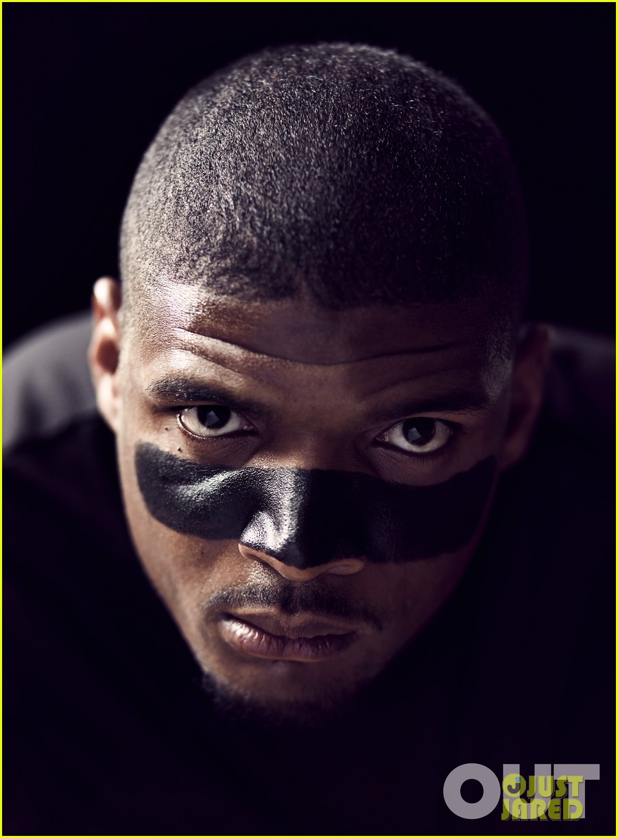 Football Player Michael Sam Displays His Muscles for 'Out,' Discusses ...