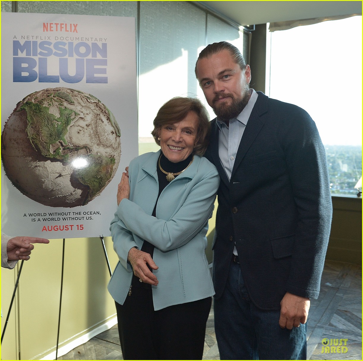 Leonardo DiCaprio Spreads the Word on Documentary 'Mission Blue ...