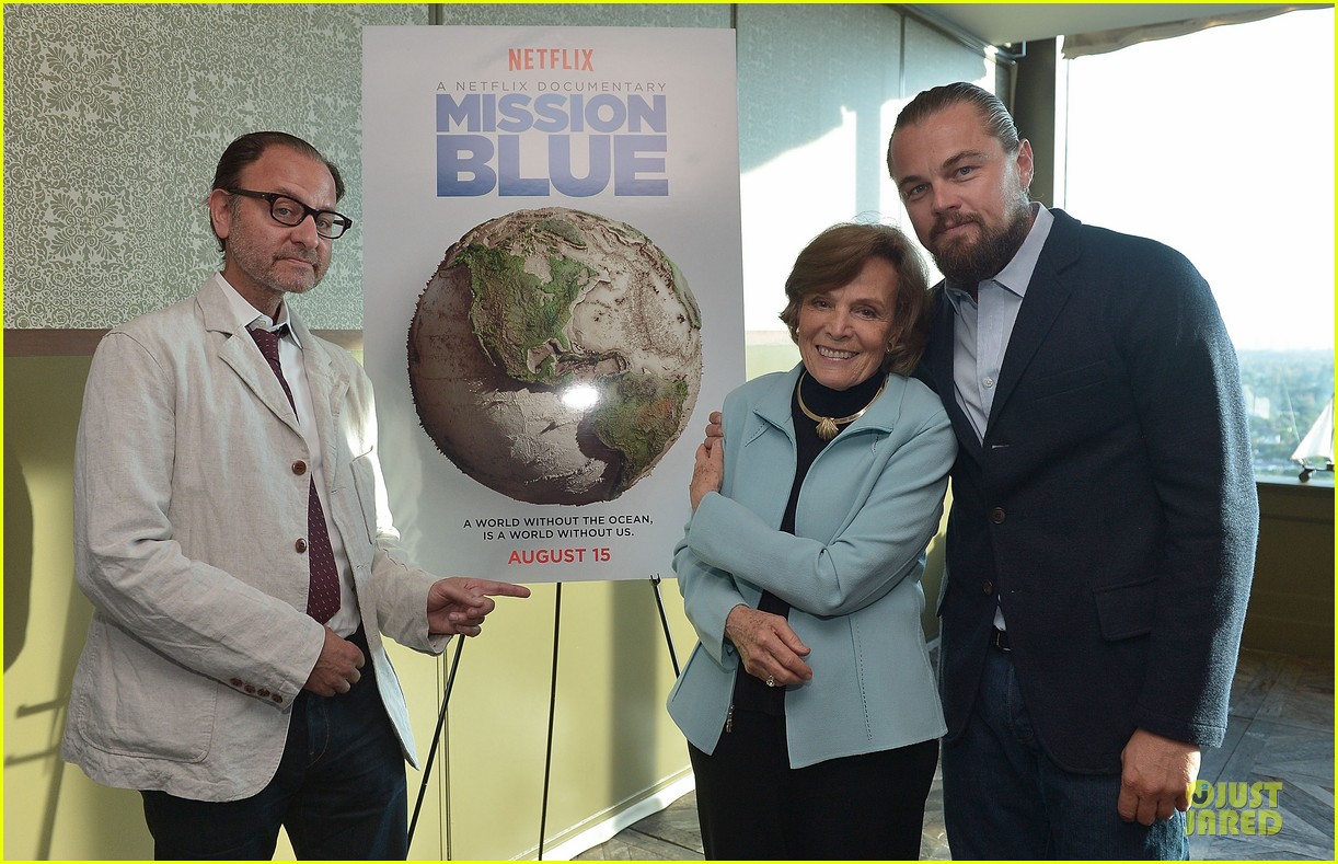 Leonardo DiCaprio Spreads the Word on Documentary 'Mission Blue ...