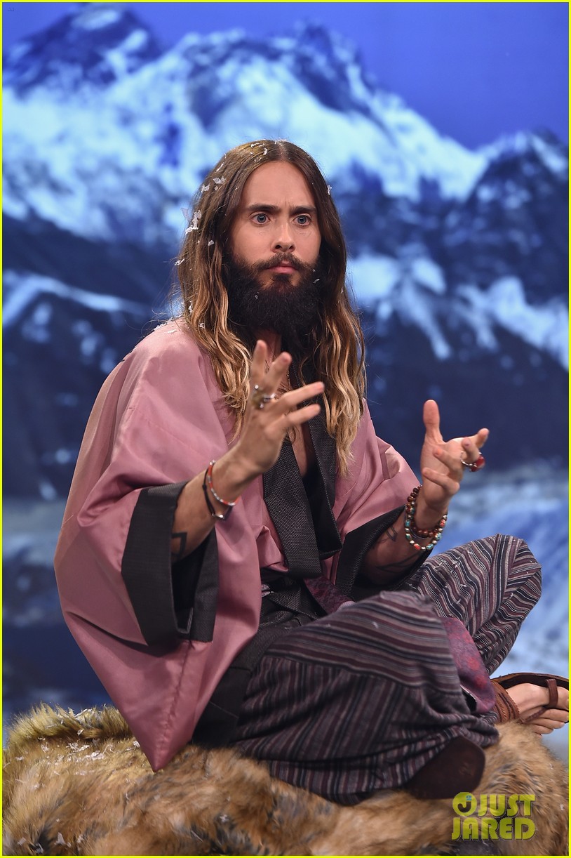 Jimmy Fallon Shaves Jared Leto's Beard on 'The Tonight Show'!: Photo ...