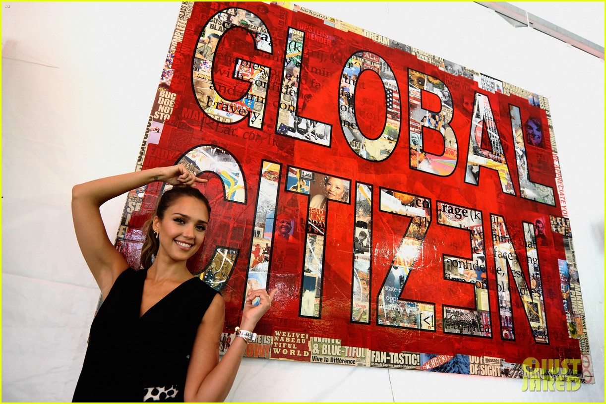 Jessica Alba & Connie Britton Lend Support to Global Citizen Festival ...