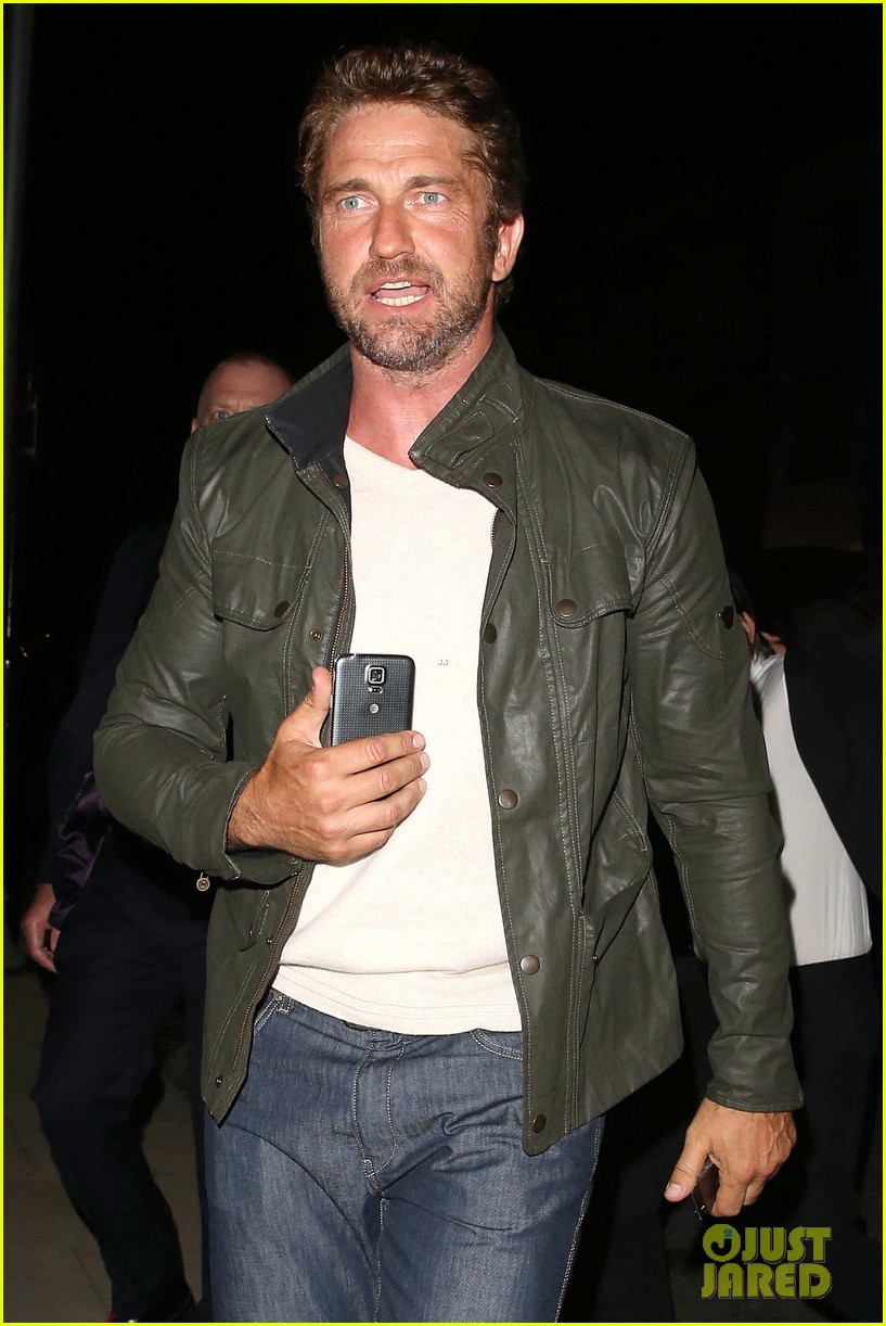 Gerard Butler Steps Out for GQ Men of the Year Awards 2014 After Party ...