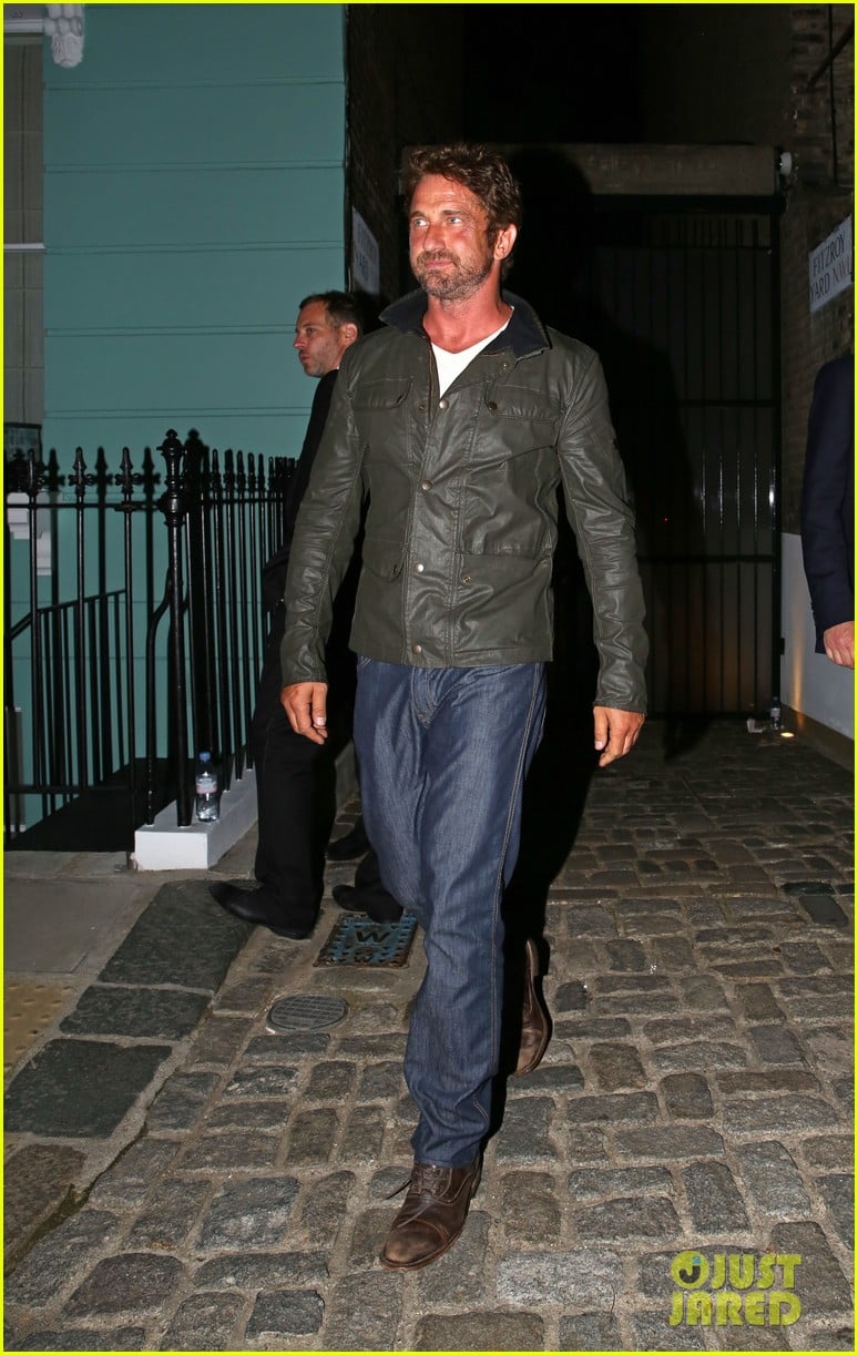 Gerard Butler Steps Out for GQ Men of the Year Awards 2014 After Party ...