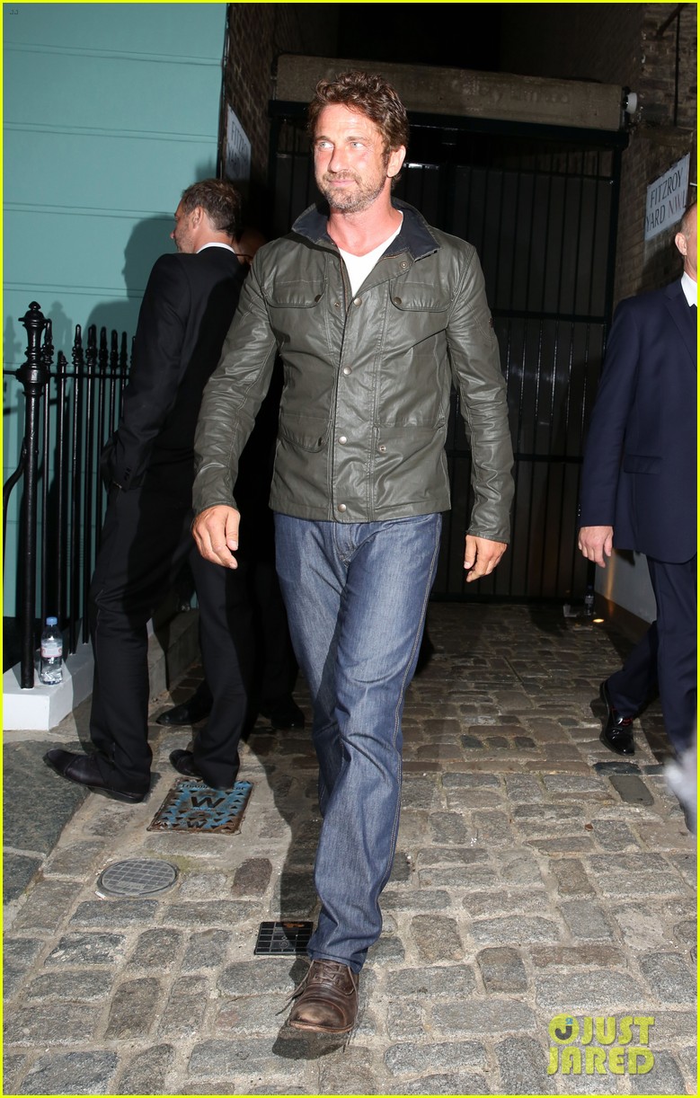 Gerard Butler Steps Out for GQ Men of the Year Awards 2014 After Party ...