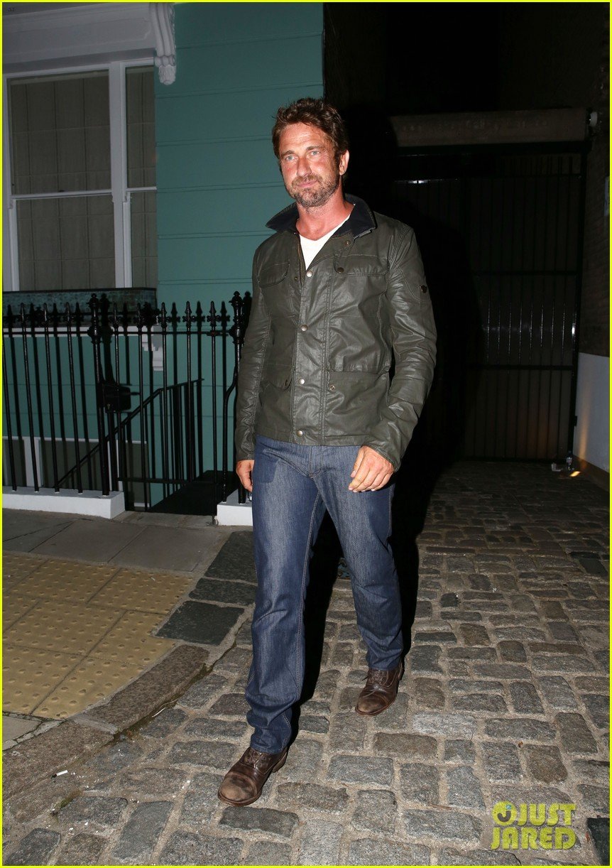 Gerard Butler Steps Out for GQ Men of the Year Awards 2014 After Party ...