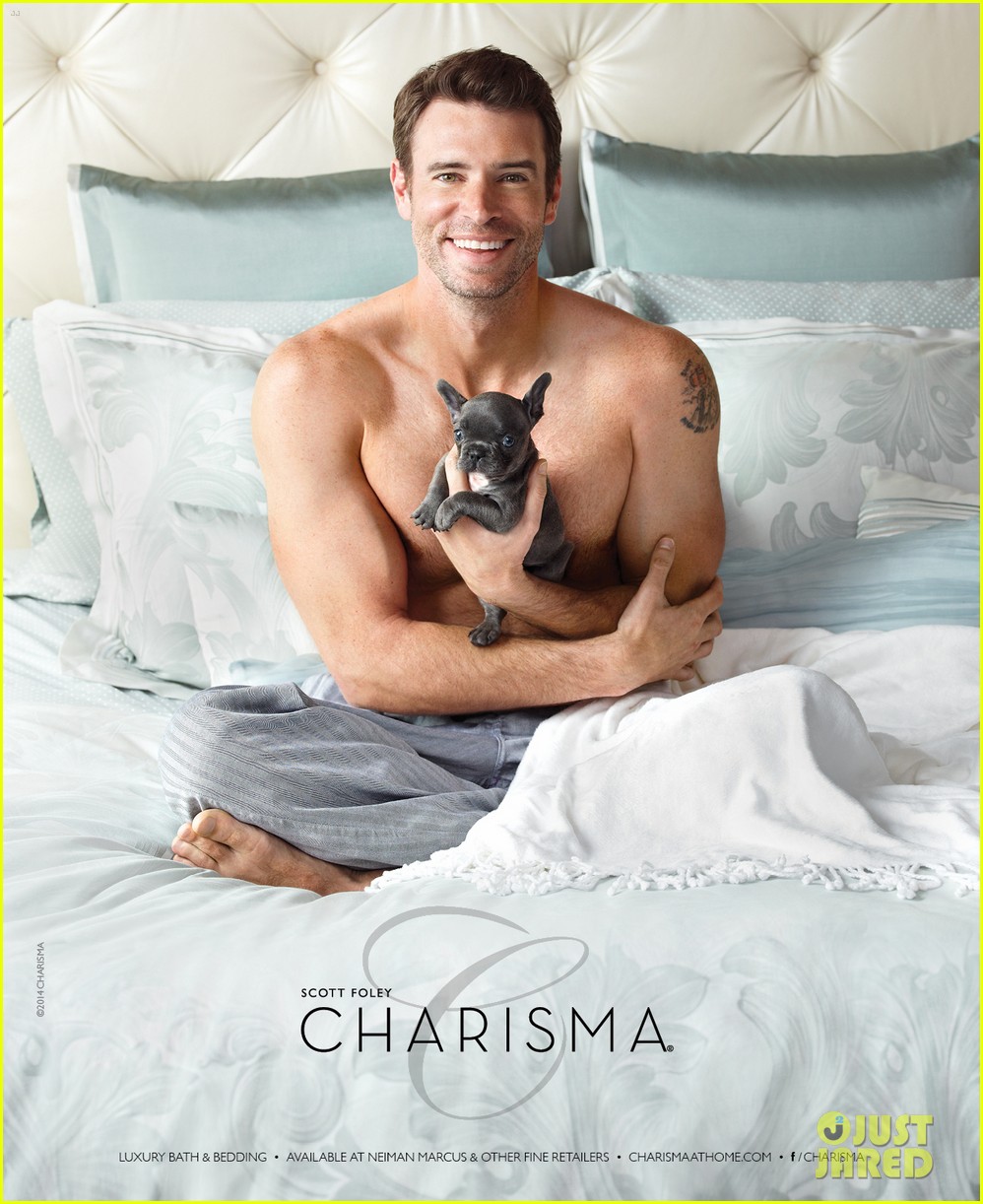 Scandal's Scott Foley Cradles Tiny Puppy in His Huge Arms for Shirtless Charisma Shoot - See the ...