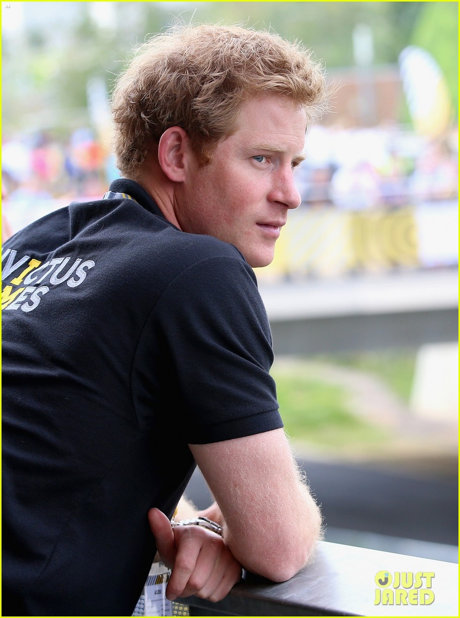 Prince Harry Bikes Between Venues During Invictus Games 2014: Photo ...