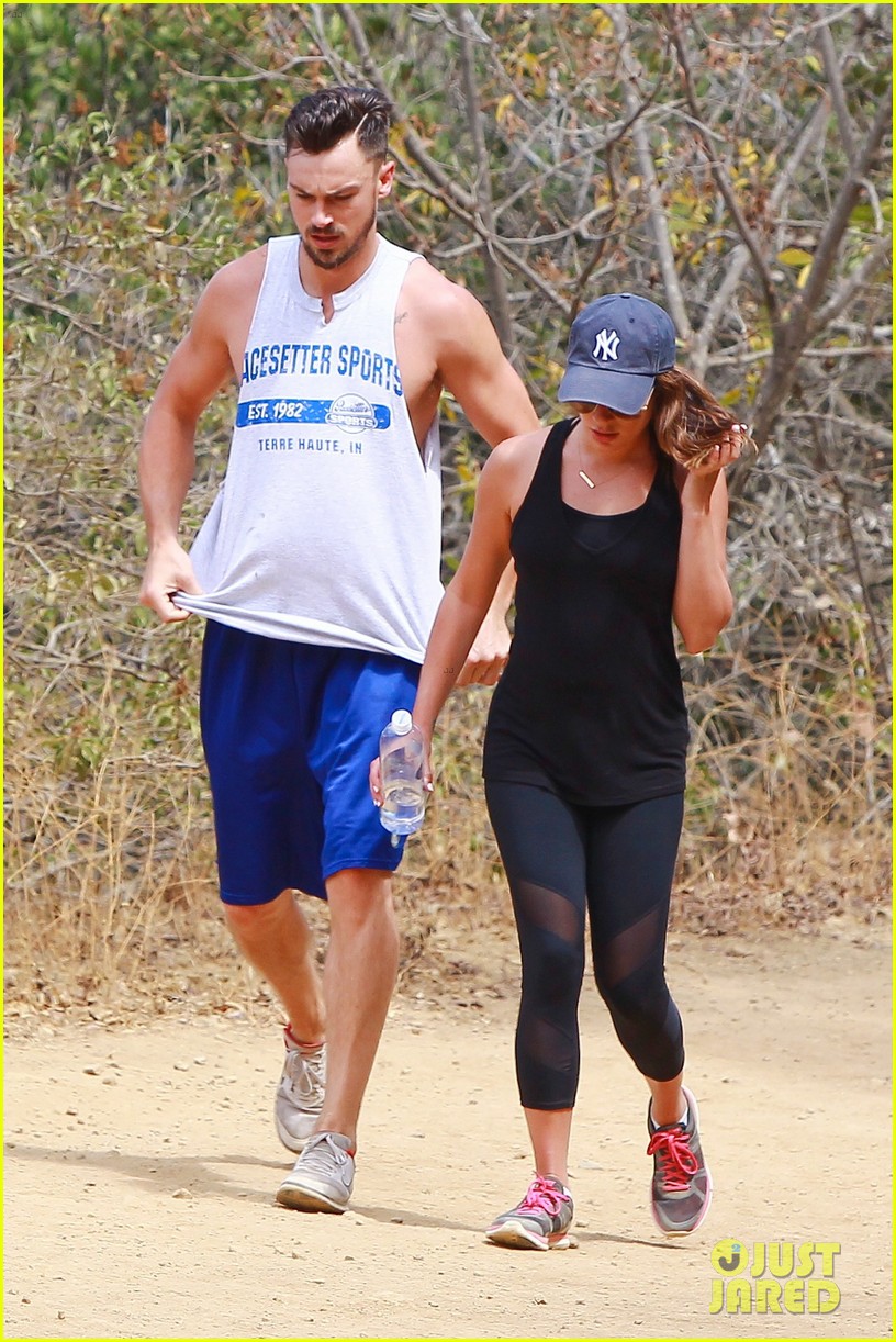 Photo: lea michele matthew paetz shirtless hike 25 | Photo 3192386 ...