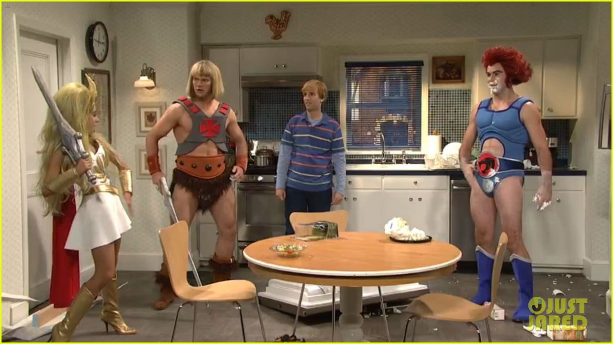 Chris Pratt Goes Shirtless, Plays Toy Character on 'SNL' with Ariana ...